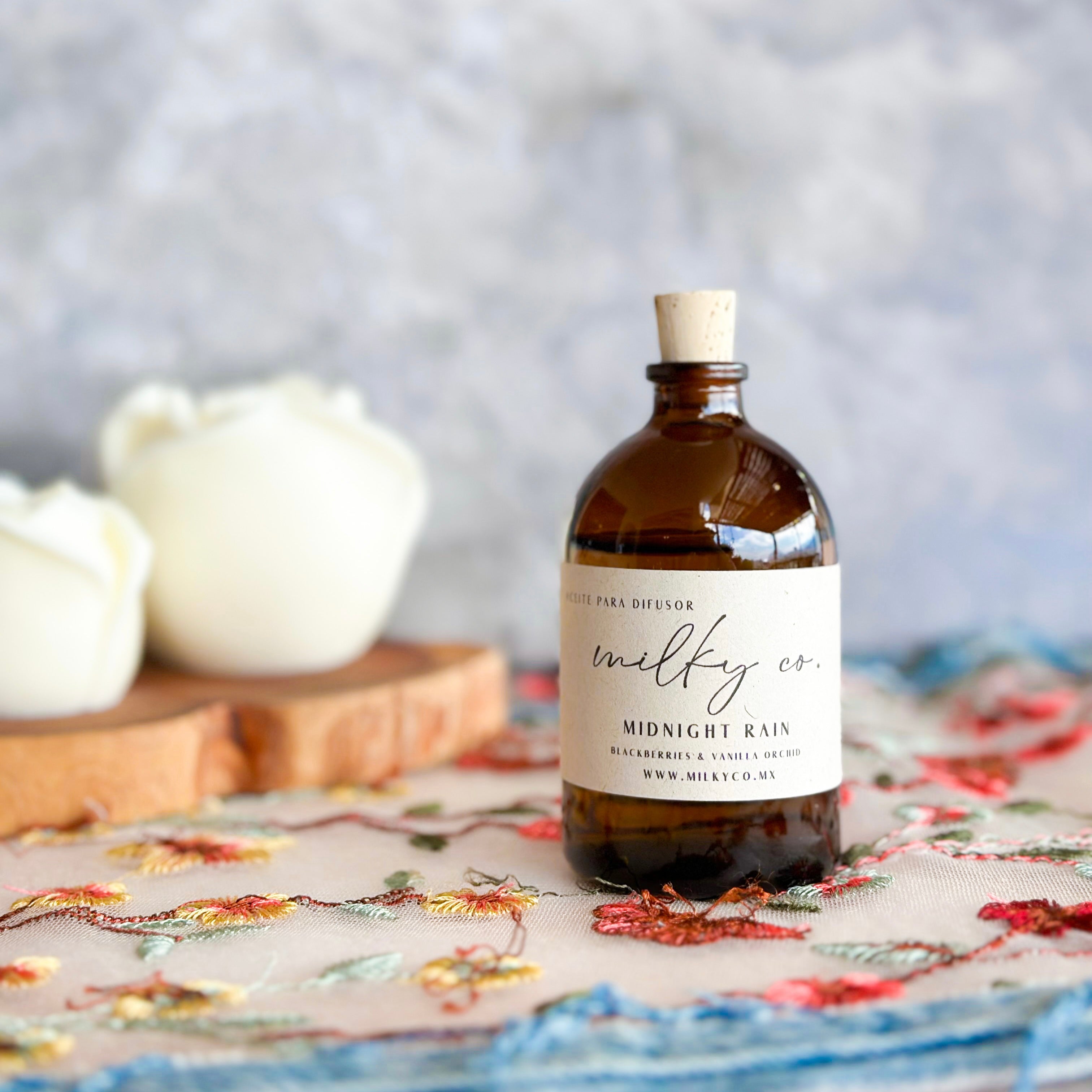 Midnight Rain Aceite para Difusor – Milky Co.